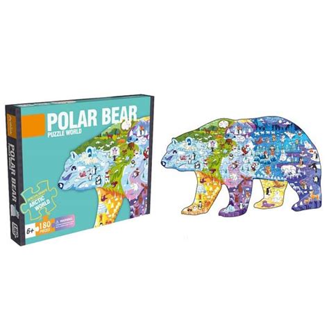 Crystal Bear Puzzle Pieces