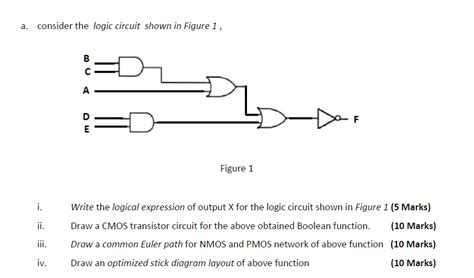 solved please solve all questions a consider the logic circuit shown