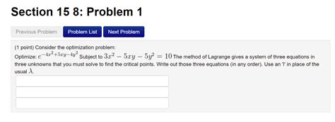 solved section 15 8 problem 1 previous problem problem list