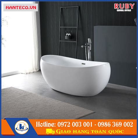 BỒn TẮm NẰm Ruby Cao CẤp Ai8012 ThiẾt KẾ Oval Tinh TẾ