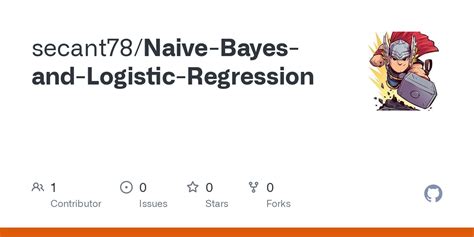 Github Secant Naive Bayes And Logistic Regression