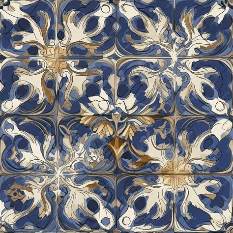 Premium Photo Seamless Pattern With Ceramic Tile Pattern Absrtract