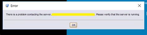 NetWorker NMC Login Fails With There Is A Problem Contacting The Server Server Hostname
