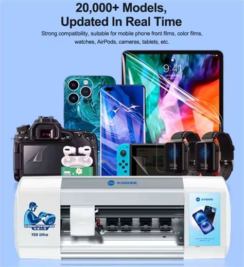 Sunshine Y25 Ultra Unlimited Smart Cloud Film Cutting Machine 129