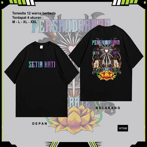 Jual Kaos Psht Sh Terate Reflektif Baju Perguruan Pencak Silat Setia