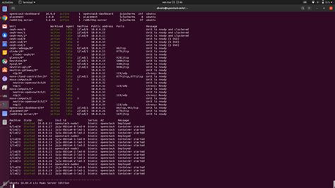 Openstack Error After Login Unable To Retrieve Limits Information Juju Charmhub