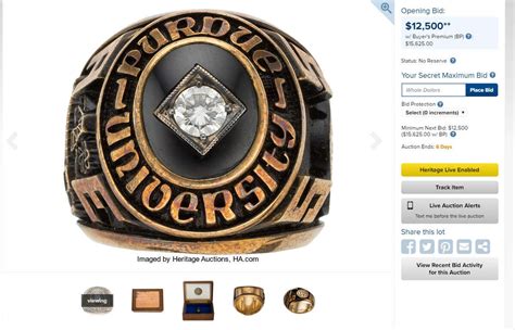 Neil Armstrongs Purdue Class Ring Part Of Latest Auction
