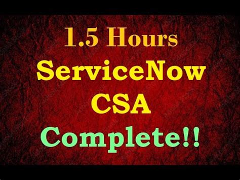 How To Prepare For The CSA Exam ServiceNow Community