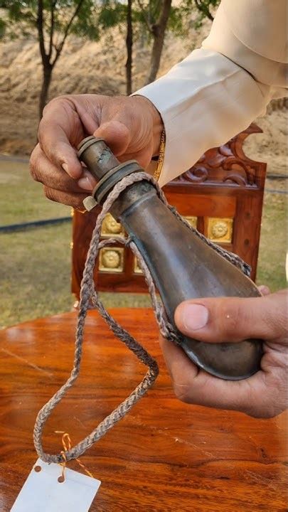 Antique Gun Powder Flask For Reloading 😱 Ytshorts Shorts Youtube