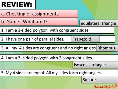 Math 5 Ppt Q3 W3 Lesson 63 Properties Of Polygons Regular And