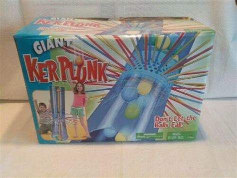 Giant Kerplunk Party Game Huge Ker-Plunk Indoor/Outdoor Set 50 Balls ...
