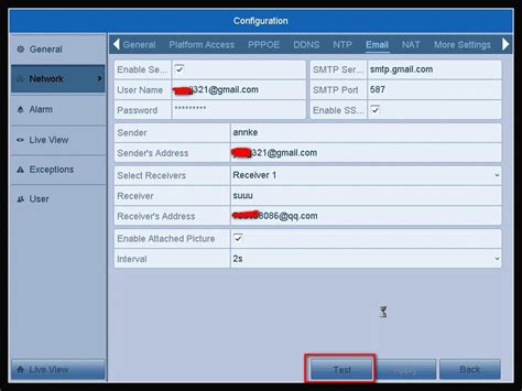 How To Configure The Email Settings And Send Email Test On Annke DVR NVR ANNKE Help Center