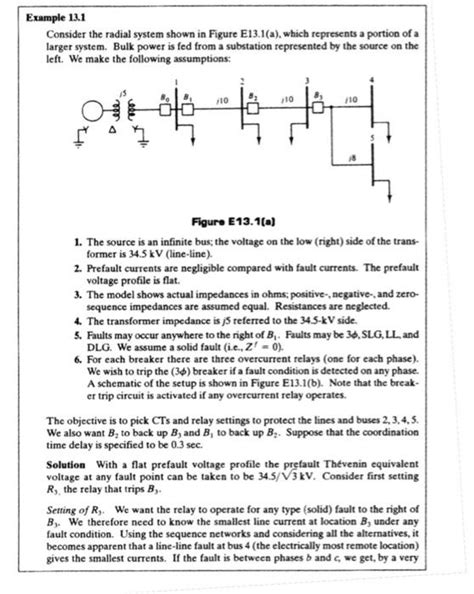 solved 13 2 suppose that in example 13 1 an slg fault