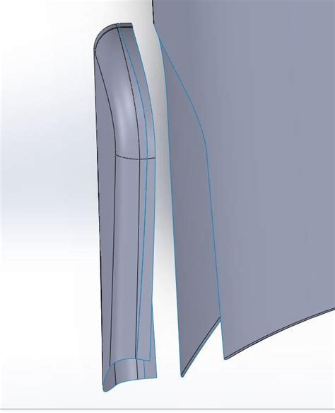 Connecting 2 Surfaces In Surface Mode R Solidworks