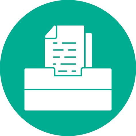 Inbox Vector Icon Design Vector Art At Vecteezy