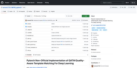 Qatm Pytorch 深度学习中质量感知模板匹配的pytorch实现 懂ai