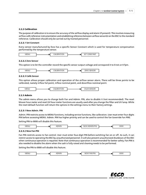 Bsc Class Ii Manual Generico Parte3 Pdf Calibration Sensor