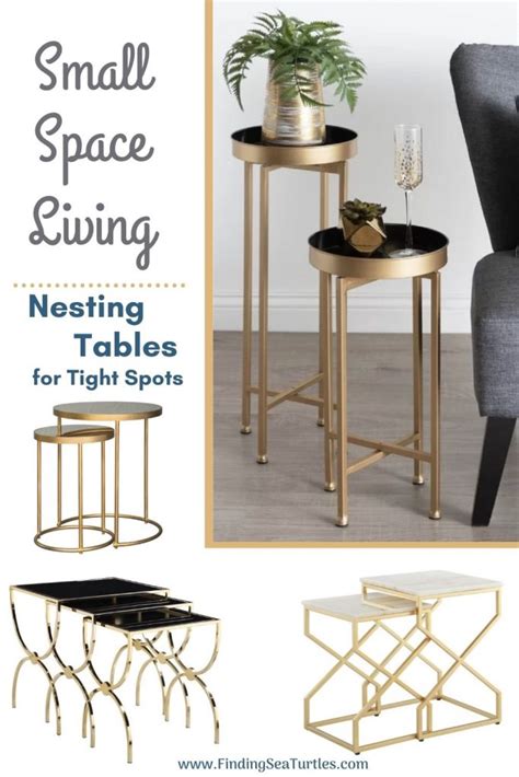 Nesting Tables For Small Spaces