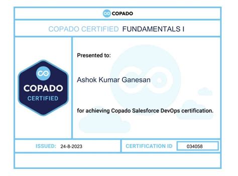 Ashok Kumar Ganesan On Linkedin Copado Copadocommunity