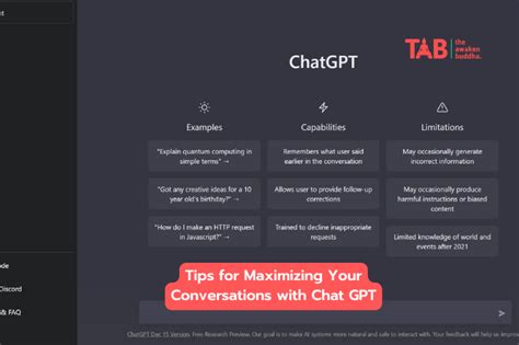 How To Make The Most Of Chat Gpt Tips And Tricks For Maximizing Your