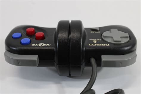 Namco Npc 104 Black Negcon Racing Controller Cigarette Odor Playstation Namco Npc 104 Black Negcon Racing Controller Cigarette Odor Playstation