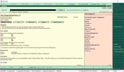 Tally ERP 9 Features Pricing And Reviews