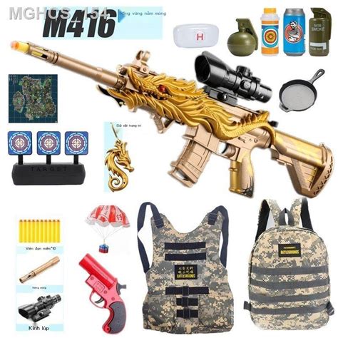 Mua Rẻ Mà Chất Lượng ♞ Đồ Chơi Trẻ Em Súng Bắn Tỉa Awm Lớn Súng đạn Mềm Men ăn Gà Trọn Bộ