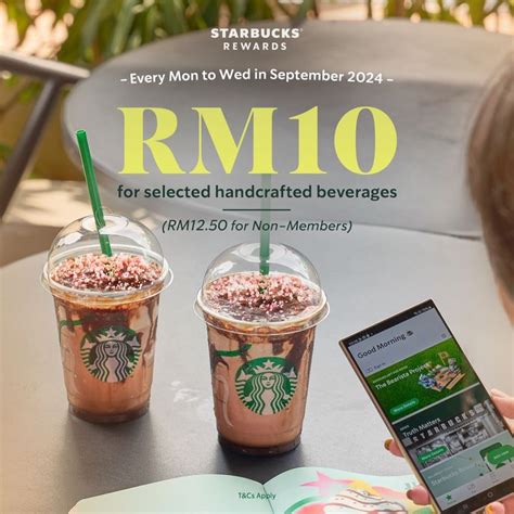 Starbucks Malaysia September 2024 Deal Get Rm10 Drinks And Bonus Stars