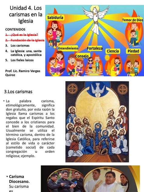 Carismas En La Iglesia Católica Pdf