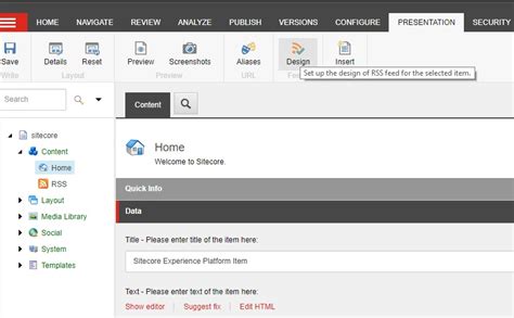 Explore Sitecore How To Create Rss Feed In Sitecore