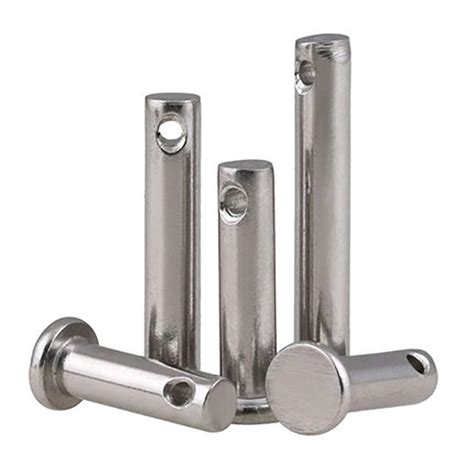 Iso2341 Din 1434 Carbon Steel Clevis Pins With Head Pin And Slotted Pin
