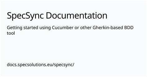 Getting Started Using Cucumber Or Other Gherkin Based Bdd Tool