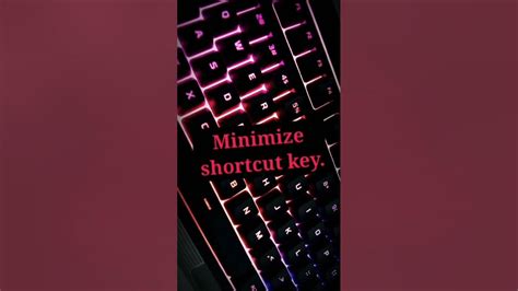 Minimize Shortcut Key Shorts Keyboard Shortcut Minimize Youtube Minimize Shortcut Key Shorts Keyboard Shortcut Minimize Youtube