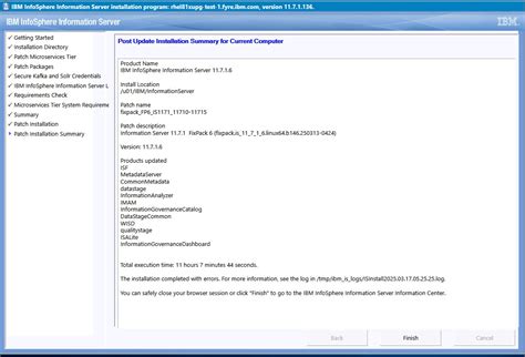 Instructions For Patching Ibm Infosphere Information Server To Version 11 7 1 6