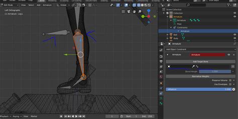 can t use the relationship constraint armature blenderhelp