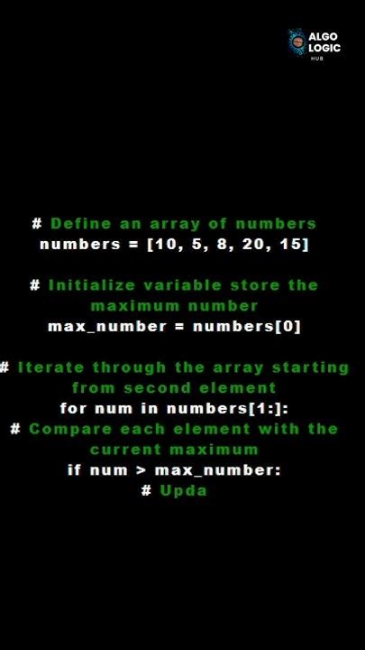Finding Min And Max In The List In Python Algorithm Viral Viralvideo