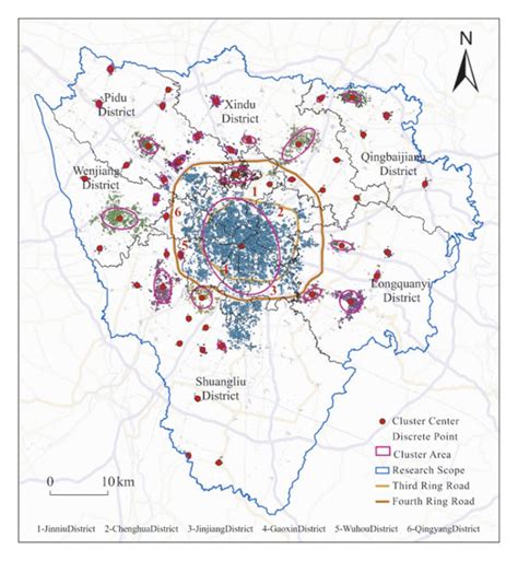Dbscan Cluster Diagram A Catering Services B Shopping Services