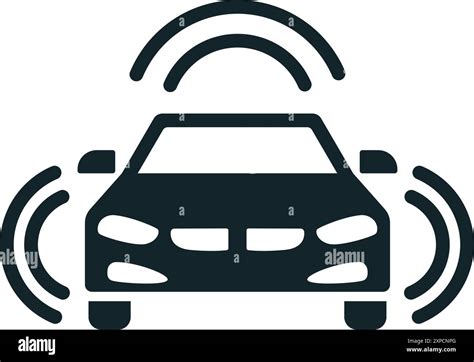 Autonomous Self Driving Vehicle Using Artificial Intelligence Icon