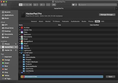 What Happened To Itunes File Sharing In Macos Catalina Ask Different