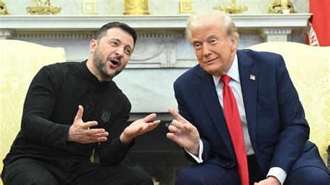 Guerre En Ukraine La Rencontre Entre Donald Trump Et Volodymyr Zelensky à La Maison Blanche