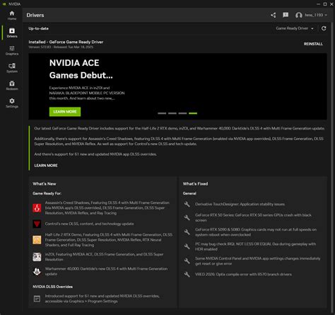 Nvidia App Update Now Enables Full Dlss Override Options Custom Super Resolution Scaling Also