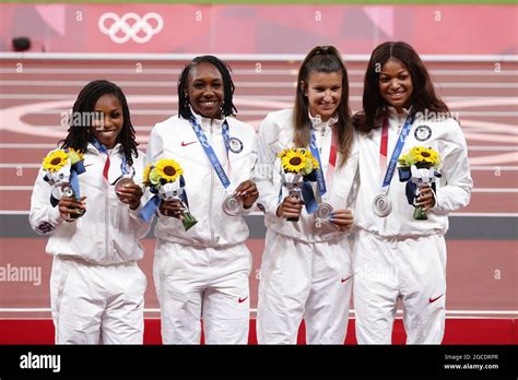 Usa 2nd Silver Medal During The Olympic Games Tokyo 2020 Athletics