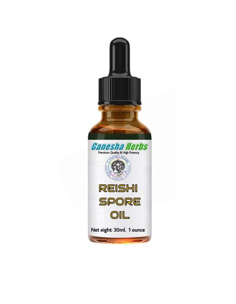 Certified Organic Ganoderma Spore Oil 1 Oz Ganesha Herbs