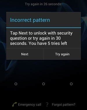Simple Ways To Unlock Forgot Pattern Lock Android AndroMaster