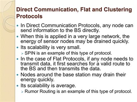 Routing Protocols In Wsn Pptx Internet Of Things Internet