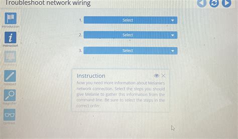 Troubleshoot Network Wiring Introductioninstruction
