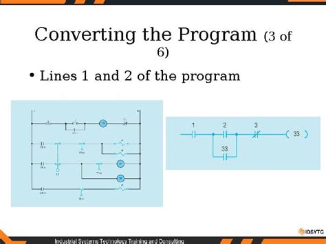 Converting Relay Schematics To Plc Programs A Step By Step Programming