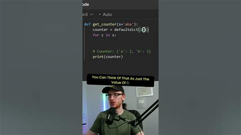 Python Counter Defaultdict Dictionary Youtube