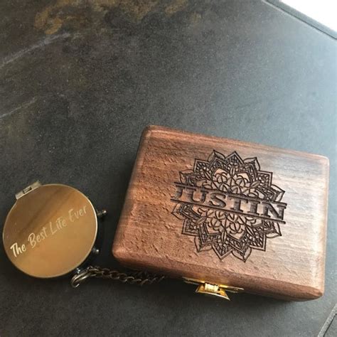 Personalized Compass Engraved Compass Custom Compass Functional Compass Fathers Day T