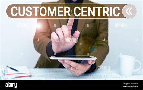 Text Showing Inspiration Customer Centric Concept Meaning Process Of